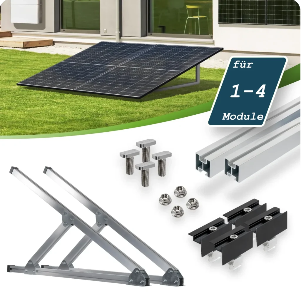 Wunderschne Pv Module Senkrechte Montage Bild